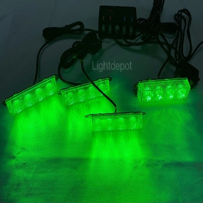 Green Emergency Light Bar Green LED Beacon Automotive LED Suppliers