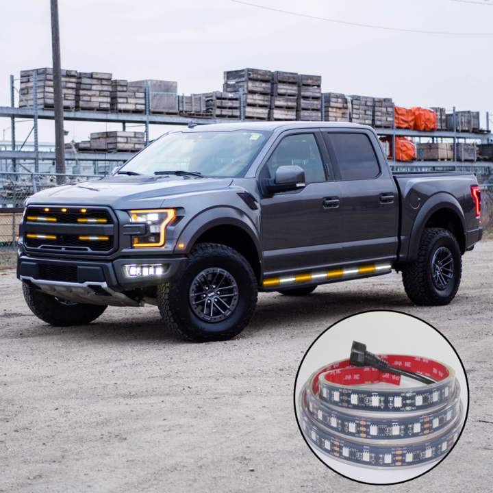 70" Chaser Strip Lights Under Glow Chasing Strip For Rocker Panel / Si ...